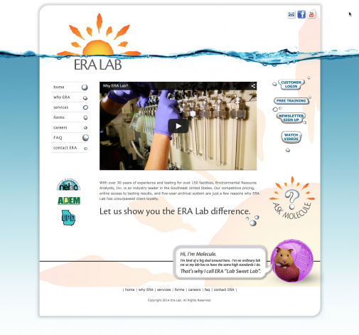 eralab_homepage - BackLight I Cast Your Light